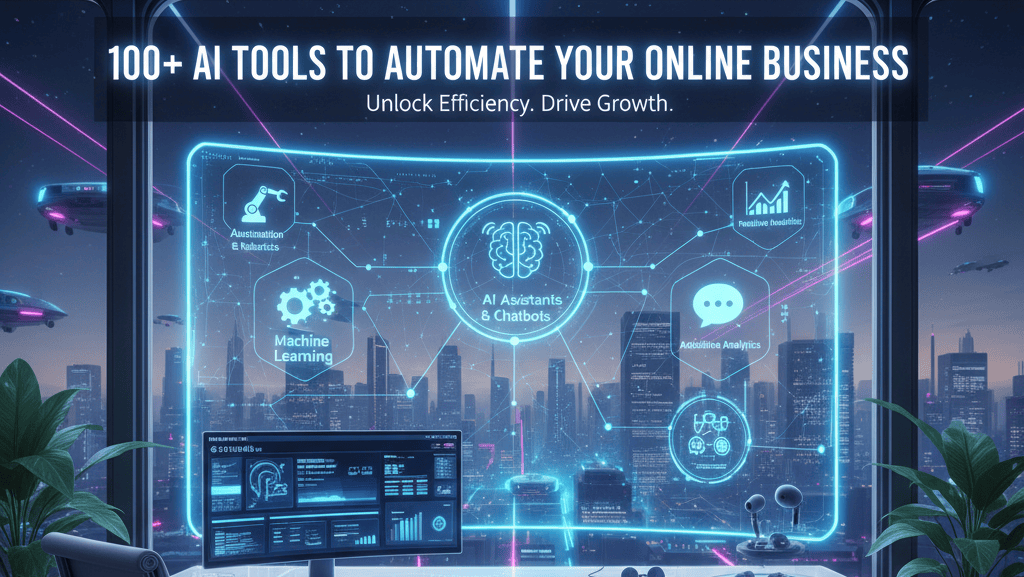 100+ AI Tools for Automation